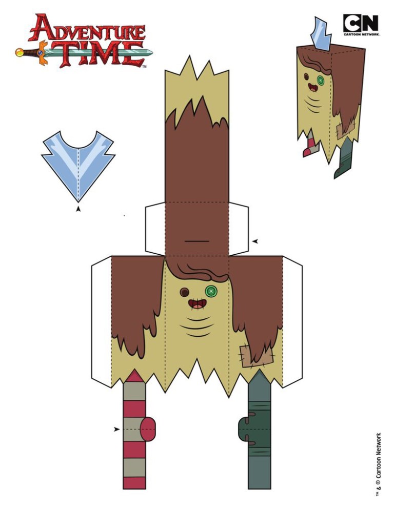 ADVENTURE TIME CUBECRAFTS – xeelha