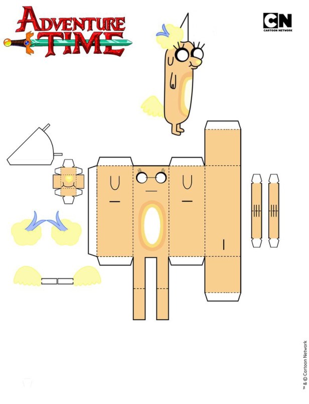 ADVENTURE TIME CUBECRAFTS – xeelha